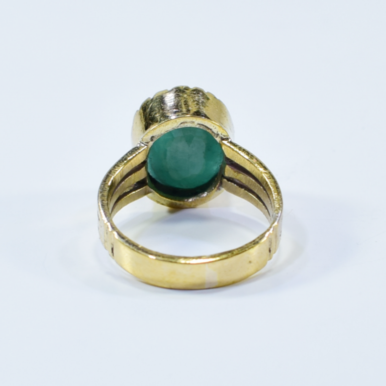 Panna Ring Panchdhatu is Rashi Ratna for Mithun & Kanya Rashi